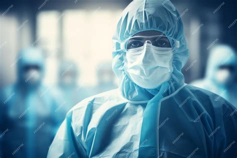 Premium Photo Asian Male Doctor In Hazmat Ppe Surrounded By Weary