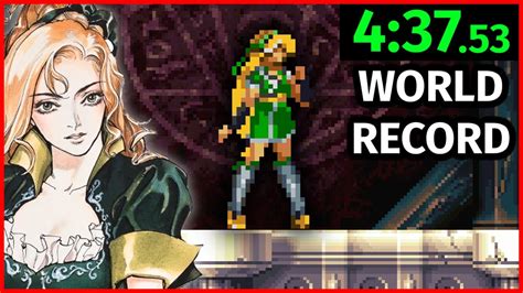 Castlevania Symphony Of The Night Maria All Bosses World Record 3916