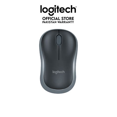 Logitech M185 Wireless Mouse Swift Grey Daraz Pk