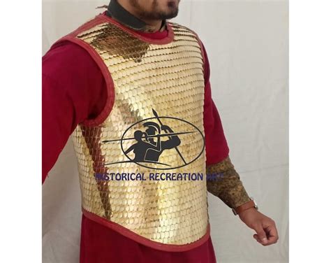 Bronze Scale Lorica Squamata Scale Armor Roman Armor Re Enactment