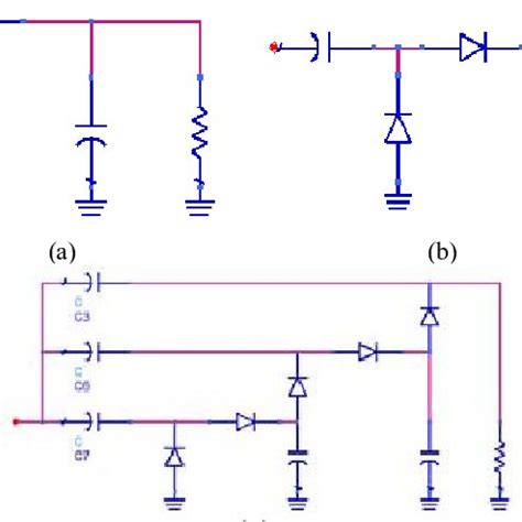 RF DC Rectifier Architectures Rectifier A Basic Rectifier B Download Scientific Diagram