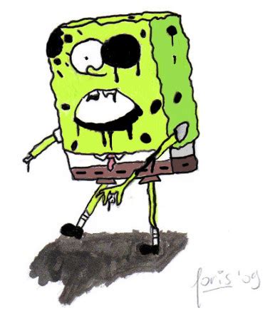 Spongebob Zombie By Trunky On DeviantArt
