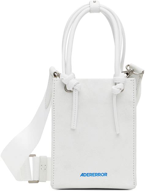 Ader Error White Knotted Bag Ader Error