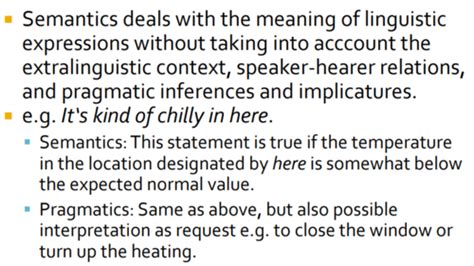 Context Independent Meaning The Semantics Of Lexical Elements And Semantics Of Events