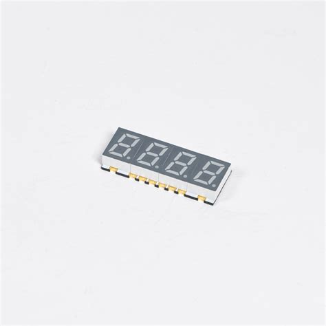 0 3 Quad Digit Smd Led 7 Segment Display Diamond Seg Opto Plus Led