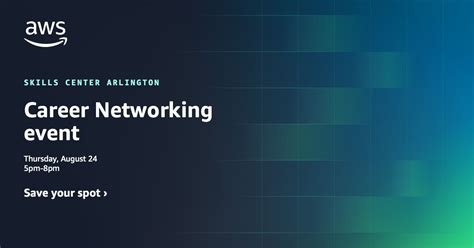 stephen mac on linkedin career networking event at aws skills center