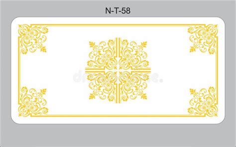 Table Top Glass Design Vector Cdr Stock Vector Illustration Of