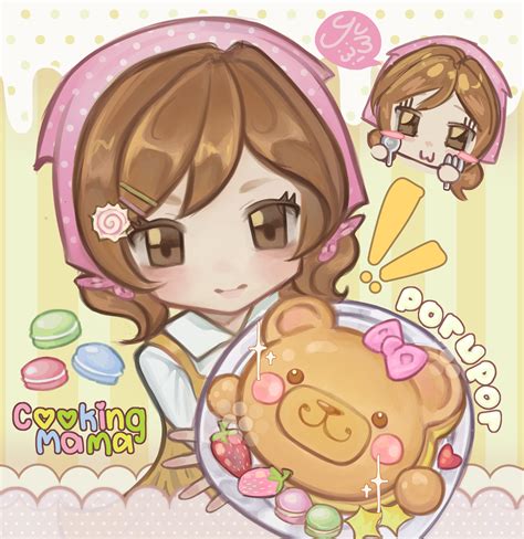 Cooking Mama Fan Art 🍮🍴 Cute Drawings Cute Art Cute Art Styles