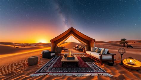 Experience Glamping At Dubais Finest Luxury Tented Camps