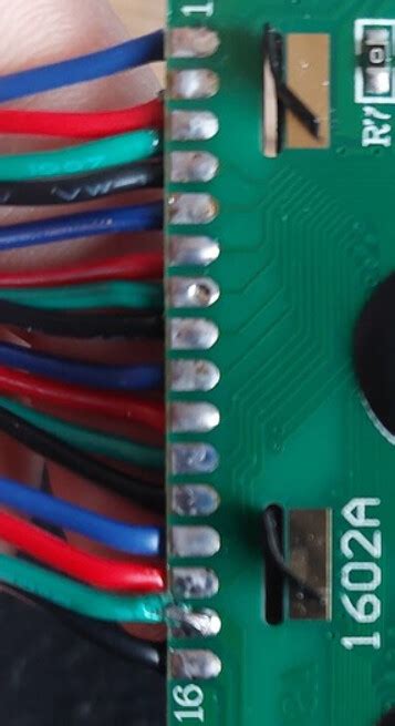 Pass Through Of A 16 Pin Lcd Display Project Guidance Arduino Forum