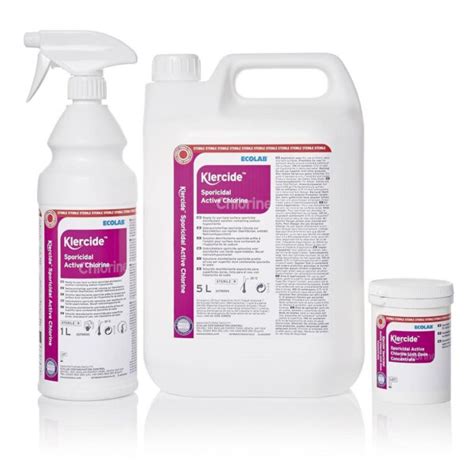 Klercide Sporicidal Low Residue Peroxide With Wfi Fra Aet
