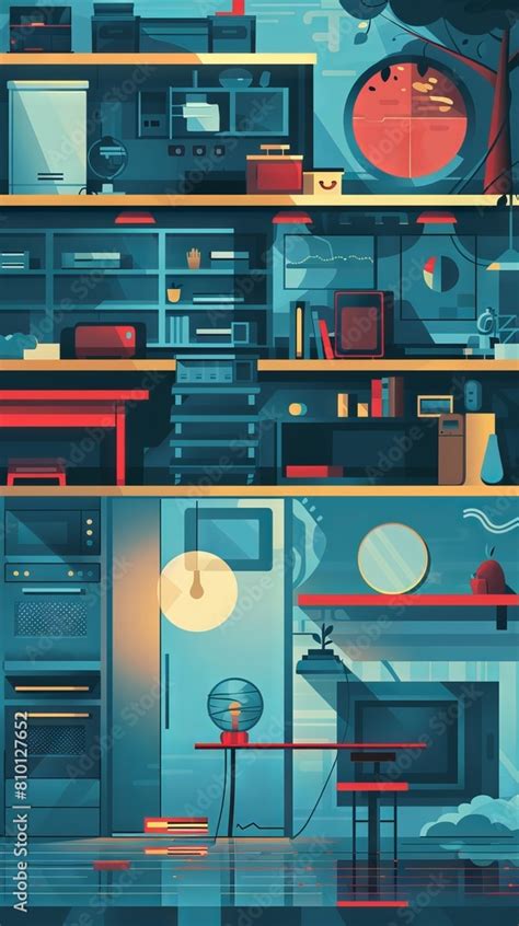 Organized Layout For Clear Visual Hierarchy Stock Illustration Adobe