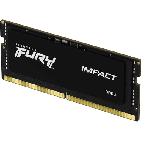 Kingston Fury Impact 32 Gb Ddr5 Ram Muisti 5600 Mt S Cl40 Musta Gigantti Verkkokauppa