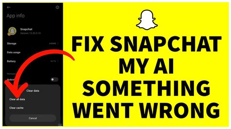 How To Fix Snapchat My AI Something Went Wrong Why Snapchat My AI Is