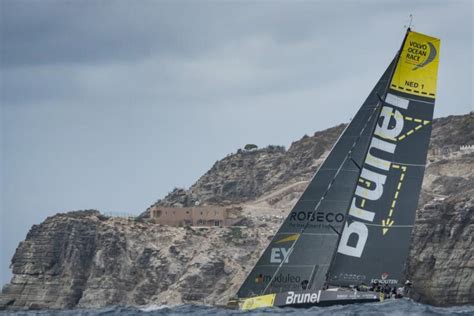 The Volvo 65 During The Round St Maarten Race
