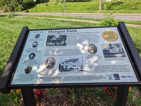 Morgan Park Historical Marker