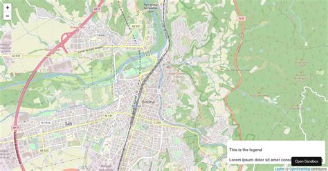 React Leaflet Display Legend Using MapContainer Codesandbox