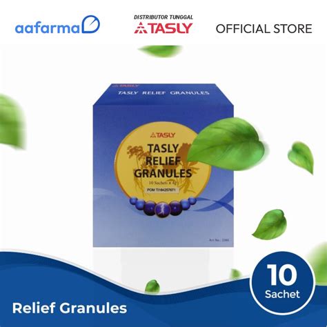 Jual Tasly Relief Granules Shopee Indonesia