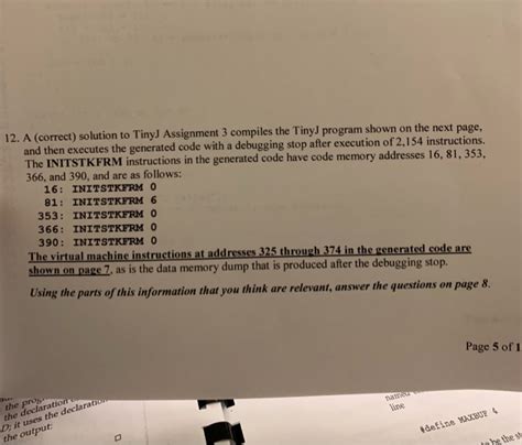 12 a correct solution to tinyj assignment 3