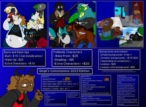 2023 Price Sheet By Canis Cryptis Fur Affinity [dot] Net