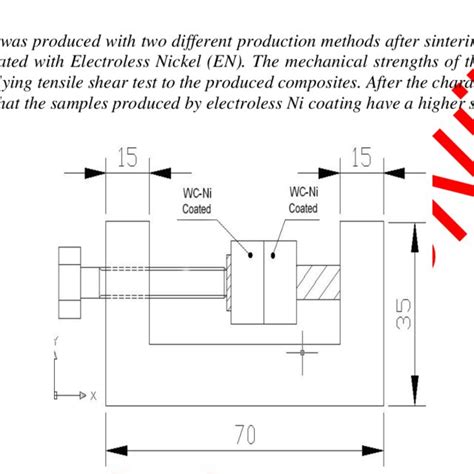 Diffusion Bonding Unit Where The Samples Were Pressured With Screw System Download Scientific