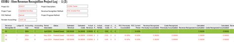 Revenue Recognition With Poc Method Manual Ifs Community