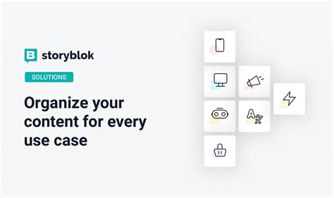 use cases overview storyblok
