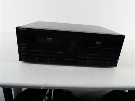Vintage Technics Rs X101 Twin Cassette Double Tape Deck Hi Fi E31 £55