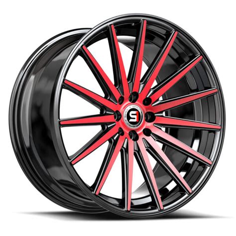 Sp 69 18×8 0 5×100 5×114 3 38 Cb 73 1 Gloss Black And Red Machined