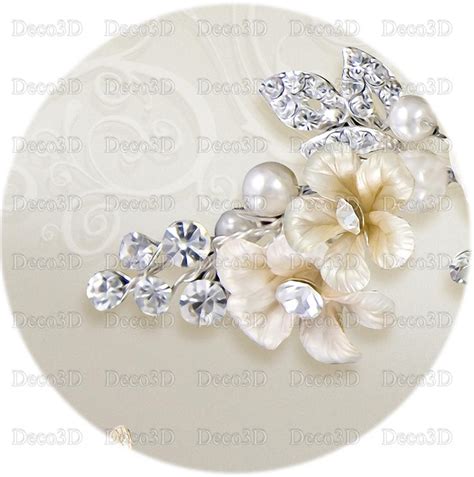 بوته گلهای ریز نگین دار