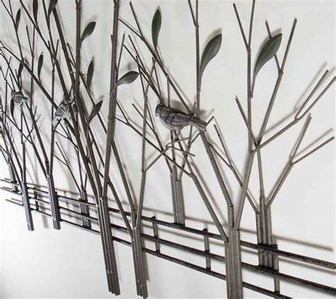 Large Metal Bird Wall Art 
