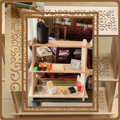 S Shaped Shelf Wood By Andrew