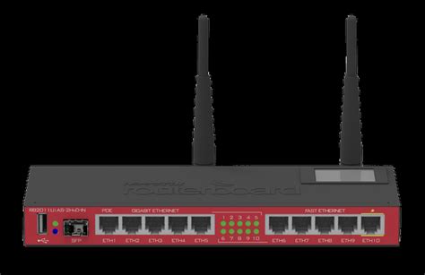 Маршрутизатор MikroTik RB2011UiAS-2HnD-IN 128 Мб – фото, отзывы ...