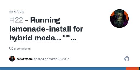 Running Lemonade Install For Hybrid Mode Error Hybrid Dependencies Installation Failed