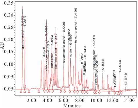 Polyphenol Profile Of Torzella Broccoli Obtained By Uplc Analysis Download Scientific Diagram
