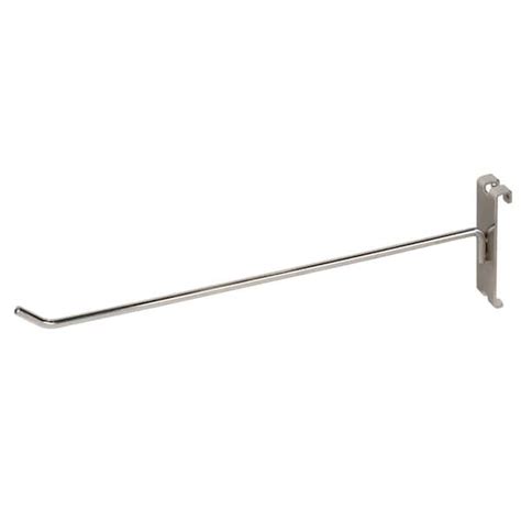 econoco 12 in chrome hook for gridwall pack of 96 gw h12 the home