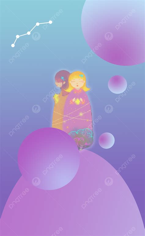 紫 ミステリー 星空 星座イラスト背景 無料ダウンロードのための壁紙画像 Pngtree