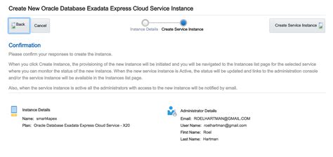 First Steps Using The Oracle Exadata Express Cloud Service