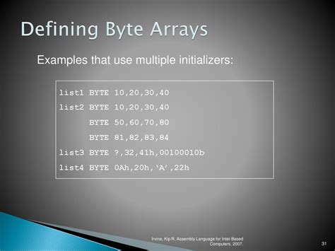 Assembly Language For Intel Based Computers 5th Edition Ppt Download