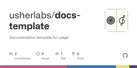 GitHub Usherlabs Docs Template Documentation Template For Usage