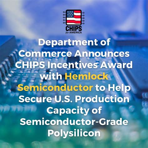 Hemlock Semiconductors Hsc Ultra Purity Polysilicon Is Essential For