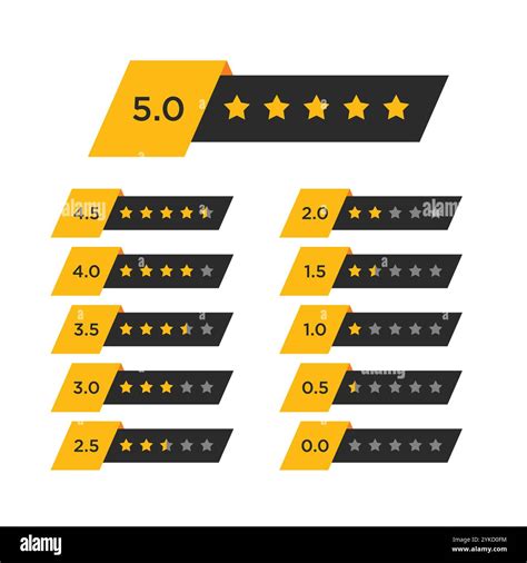 Review Star Rating Symbol Stock Vector Image And Art Alamy