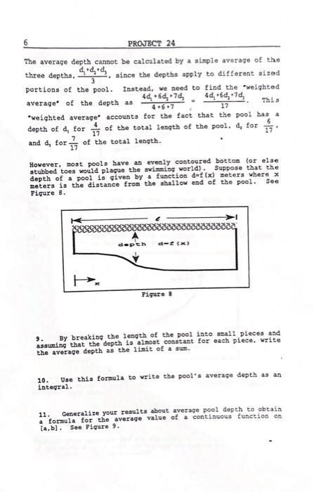 IV Consider The Problem Of Finding The Average Depth Chegg Com