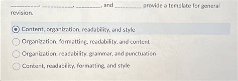 Solved ﻿andprovide A Template For General