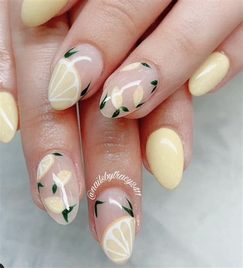 This Summers Hottest Trend 30 Lemon Nails To Copy