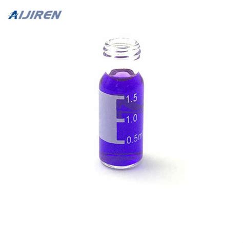 Amber Labeled HPLC Vials Printed Aijiren HPLC Vials