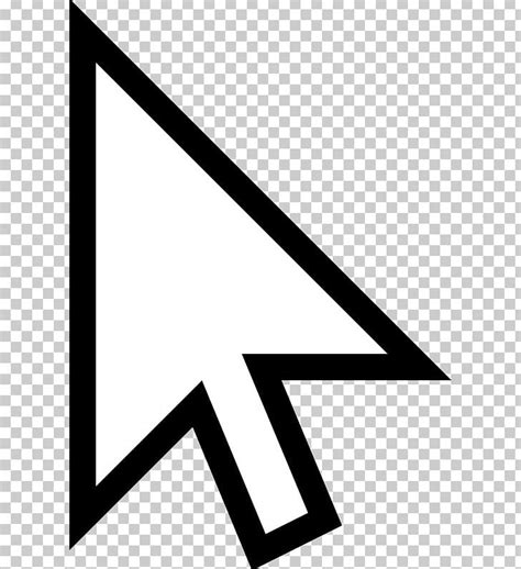 Computer Mouse Pointer Cursor Window Pointing Device PNG Clipart Angle Black Black And White