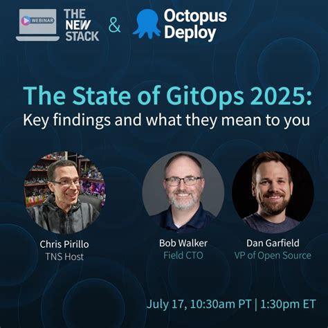 The State Of Gitops 2025 Is Here 🚀 Join Octonauts Bob Walker And Dan Garfield Alongside Host
