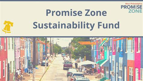 Apply Now For The Promise Zone Sustainability Fund Office Of