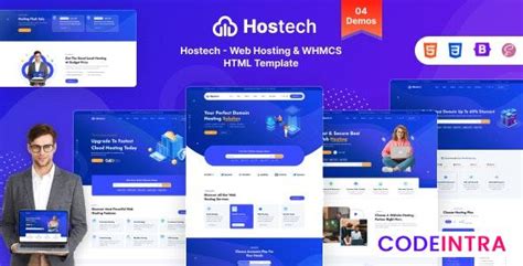 hostech web hosting service html template digital marketplace for